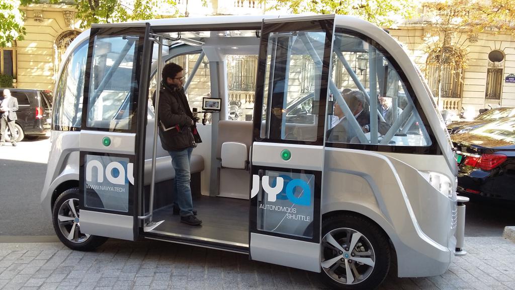 Navya Arma, première voiture autonome made-in France