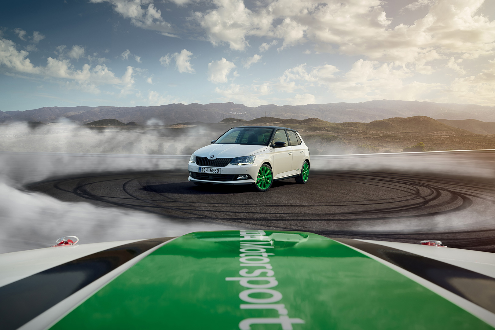 Une édition limitée de la Skoda Fabia 3 aux couleurs de Skoda ...