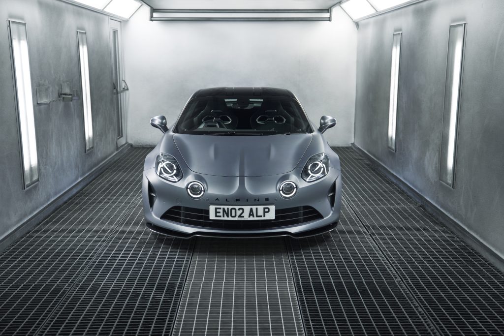 La nouvelle Alpine A110S Enstone dévoilée à Silverstone et elle est ...
